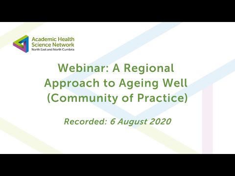 Webinar | A Regional Approach To Ageing Well (Community Practice)