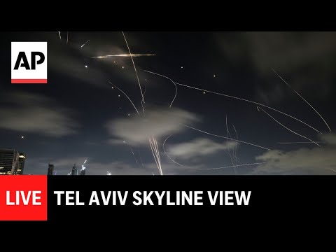 LIVE: Tel Aviv skyline in Israel after US strikes on Iran nuclear sites