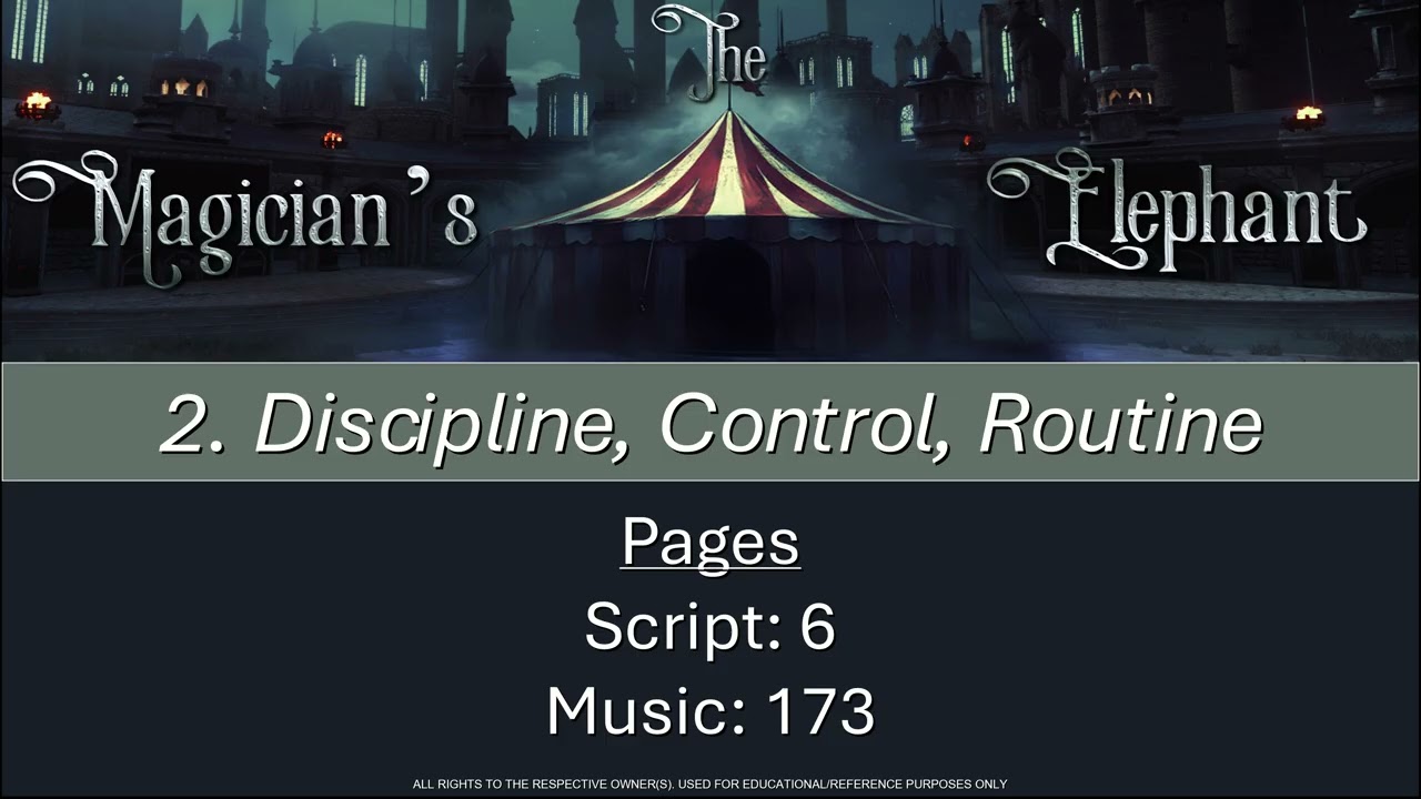 2. Discipline, Control, Routine