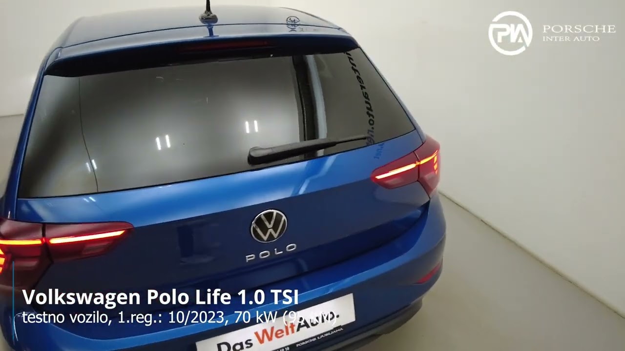 Volkswagen Polo Life 1.0 TSI - Porsche Inter Auto
