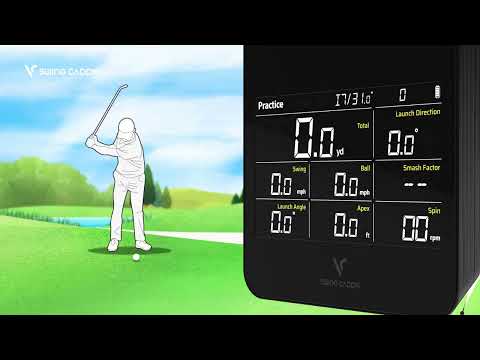 Swing Caddie SC4 Launch Monitor + Golf Simulator | Golf Swing Systems