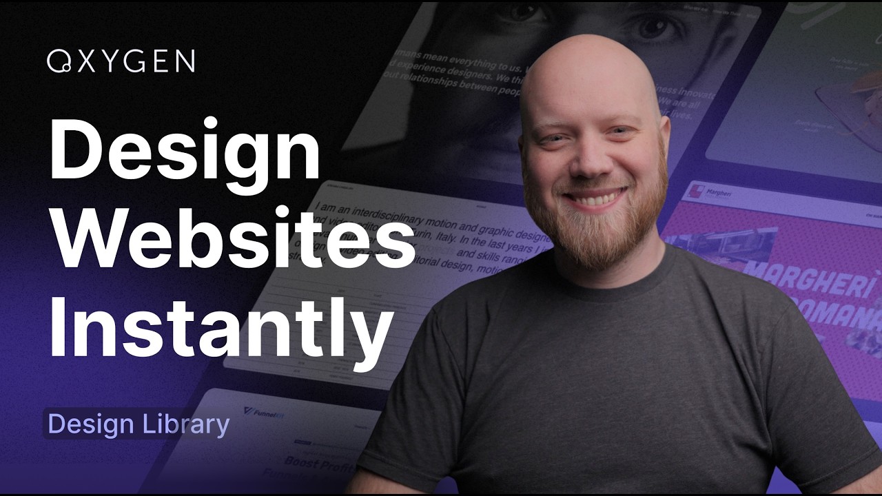 Stop Starting From Scratch — Oxygen 6's Design Library Explained