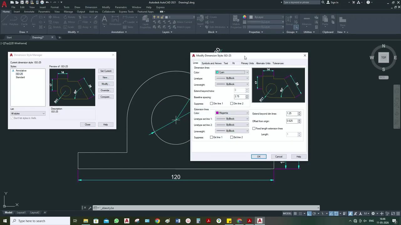 AutoCAD Drawing Tutorial for Beginners - 01
