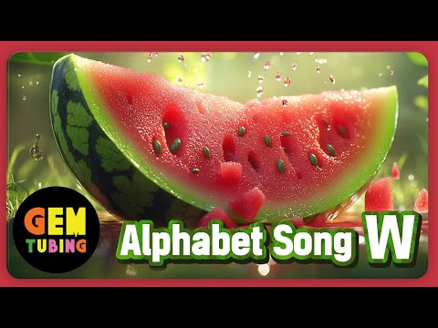 Wonderful W! Nursery Rhymes | Kids song | Words starting with W| Letter W