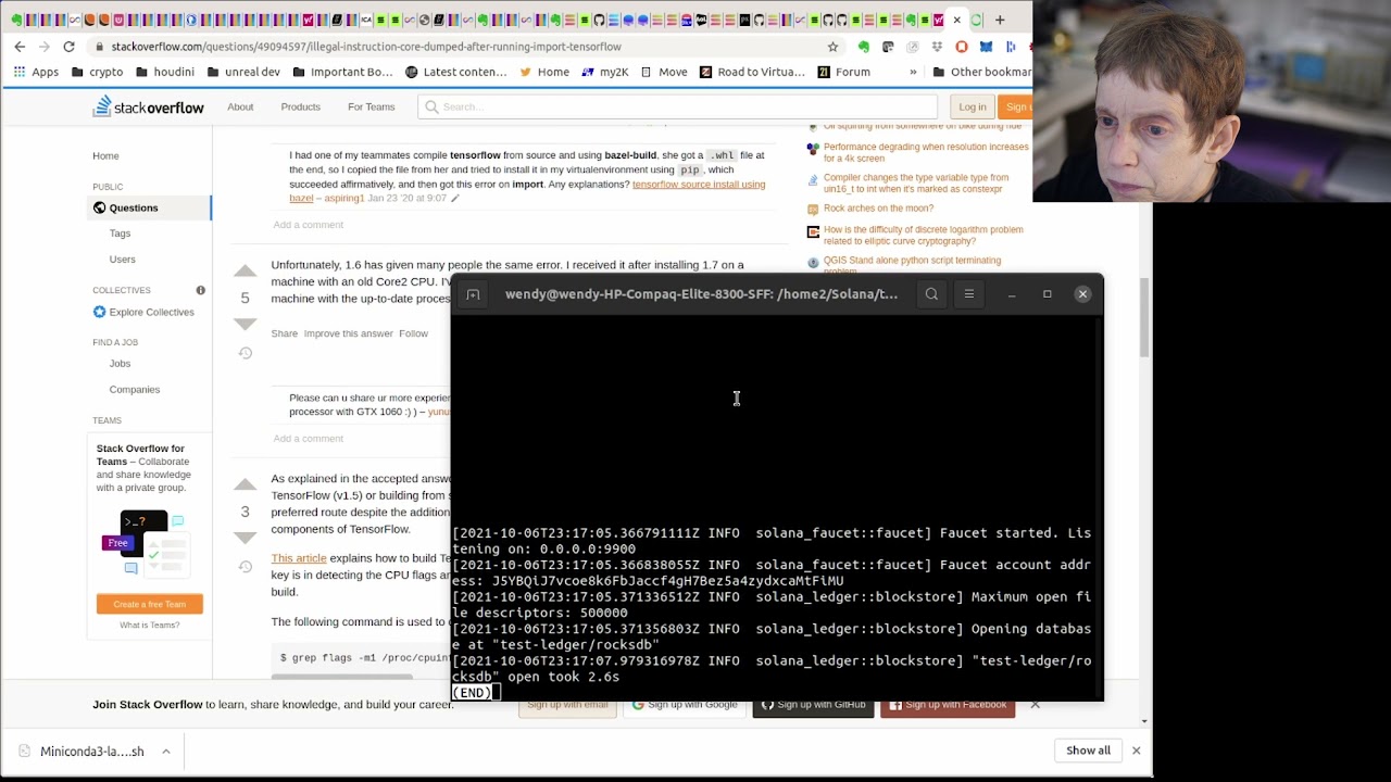 Solana - test validator fail!