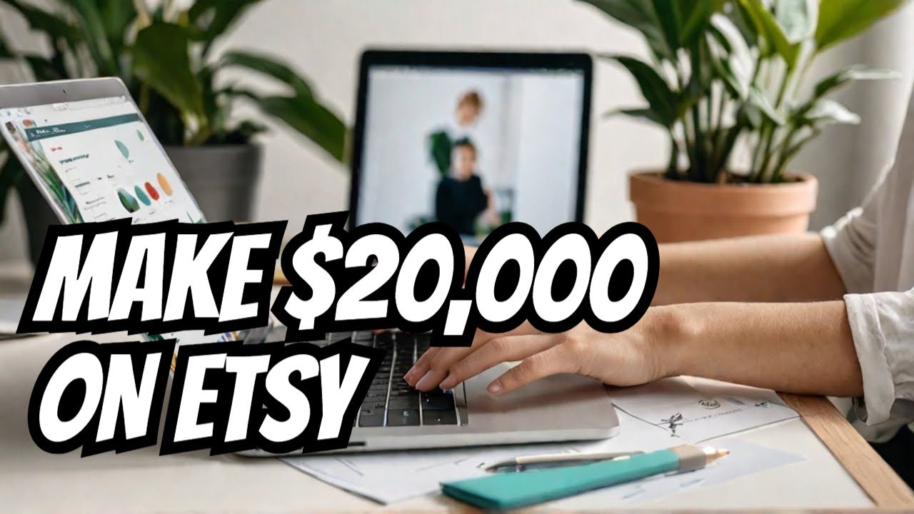 How to Make $20,000 Selling Digital Templates on Etsy