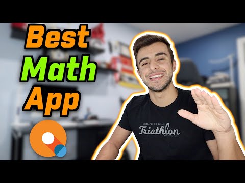 THE BEST MATH APP FOR COLLEGE STUDENTS! | QANDA REVIEW