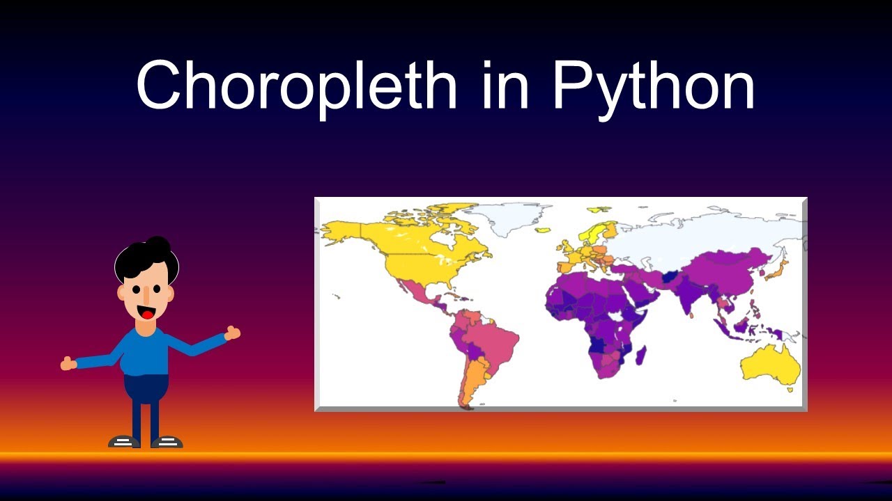 How to plot geographic location in Python | Choropleth map