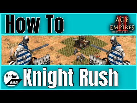 Steam Community :: Video :: How To Knight Rush | AOE2 Fast Castle into ...