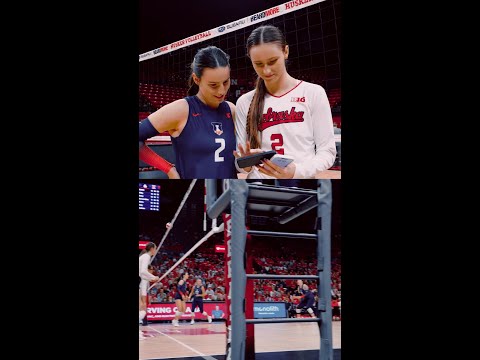 Reilly Sisters Reaction Postgame | Nebraska and Illinois Volleyball