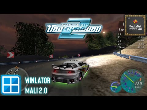 Need For Speed Underground 2 | Winlator Mali 2.0 | Dimensity 6080