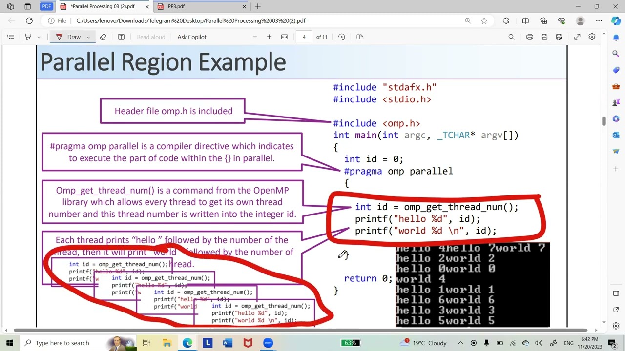 Parallel processing - Lec 3