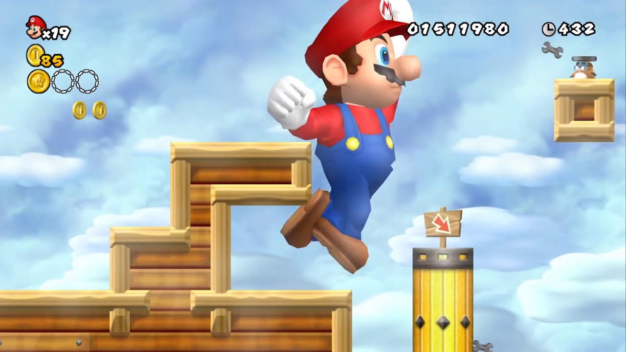 Giant New Super Mario Bros. Wii - Walkthrough -  #19