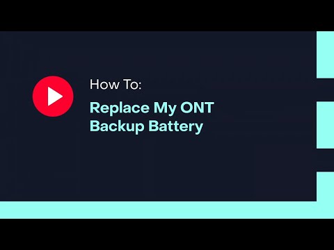 How To: Replace My ONT Backup Battery