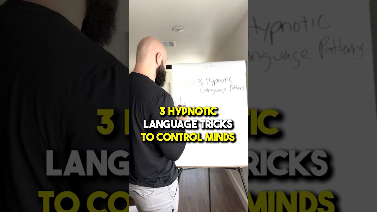 Control minds using these hypnotic language tricks! #hypnotic  #hypnosis #hypnotherapy