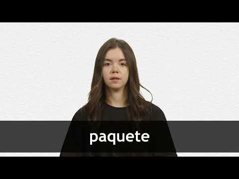 English Translation of “PAQUETE” | Collins Spanish-English Dictionary