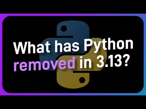 KEY PICKS from Python 3.13's removals and deprecations