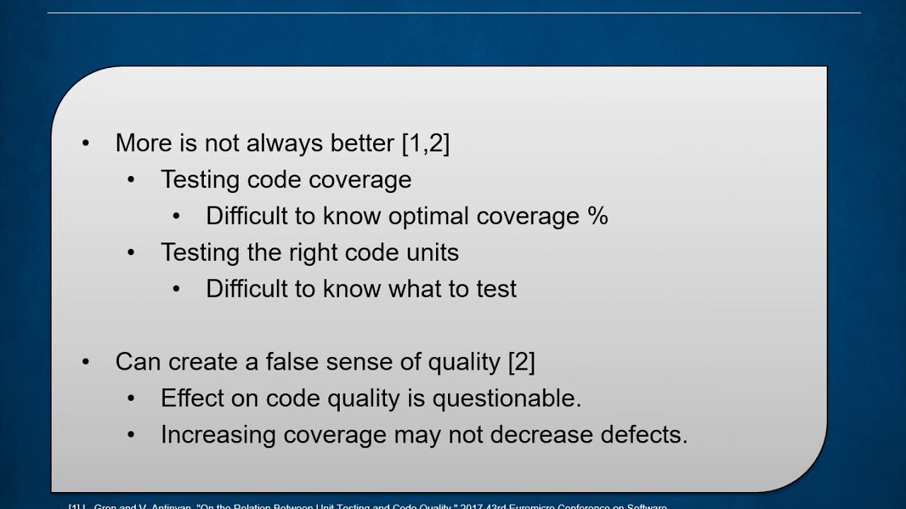 CS 416: Unit Testing - Software Testing Presentation