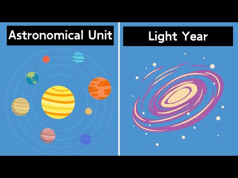 Astronomical Unit VS Light-Year