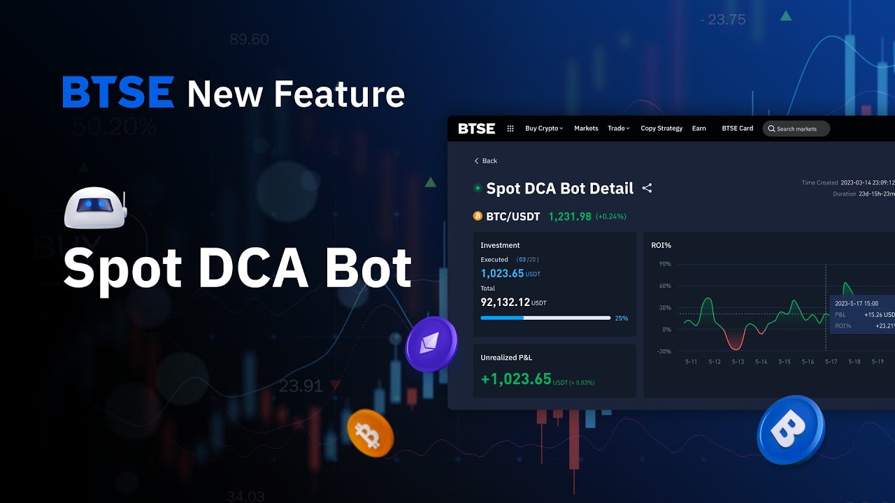 Unleash Your Trading Potential with BTSE's Spot DCA Bot!