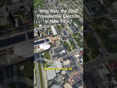 Who won the 2016 Presidential Election in New York?