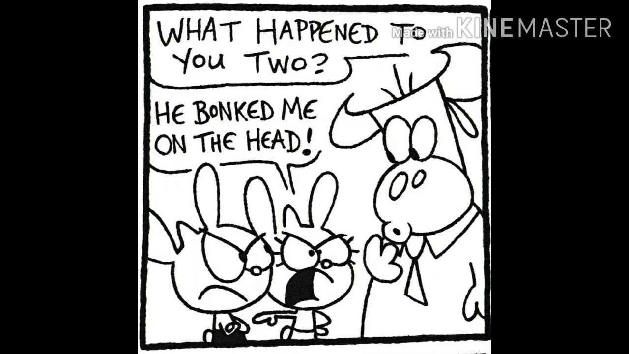 Doodle Toons comic: bonked