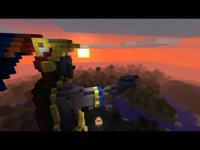 Aztec knight -3D Art- (Statue) Minecraft Map