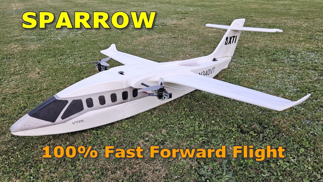 VTOL Sparrow development - Successful transition testing #34