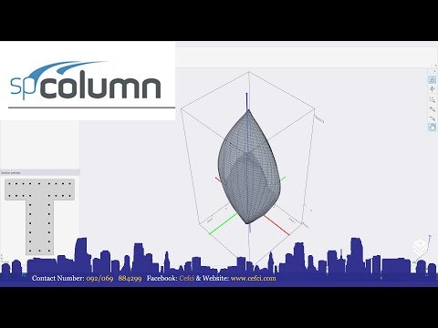 Spcolumn V5.50 Analysis and Design of T Shape Column Section