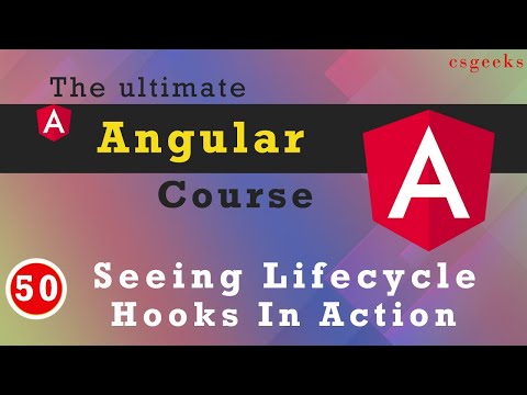 Learn Angular 9 Tutorial 50 Seeing Lifecycle Hooks in Action - Mind Luster