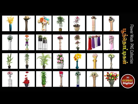 Flower Wash PNG file collection for Photoshop designing (@georgedigital6948)