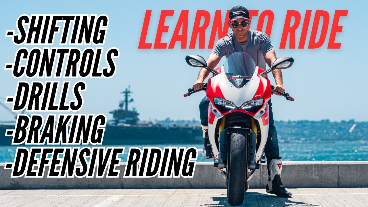 How To Ride a Motorcycle For Beginners (revised 2025 edition)
