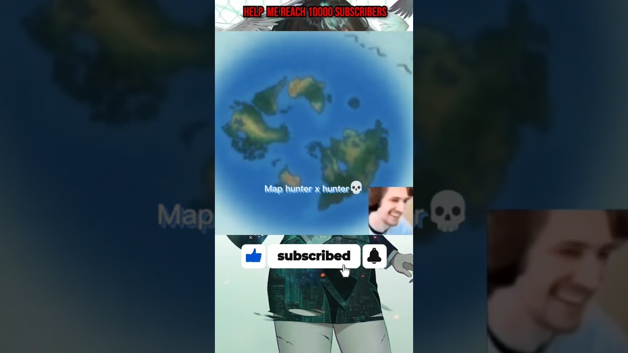 Hunter x Hunter Map 💀 #anime #anime #animeedit #animebadassmoments