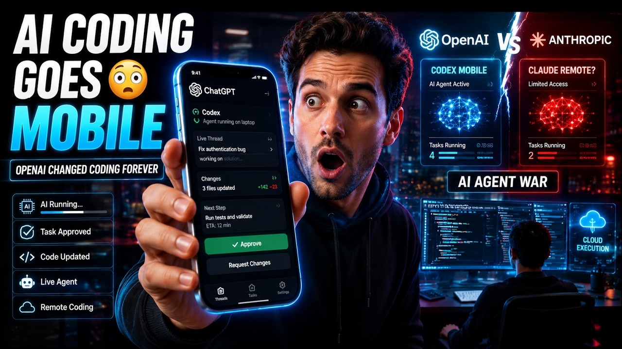 OpenAI Just Made AI Coding Agents MOBILE
