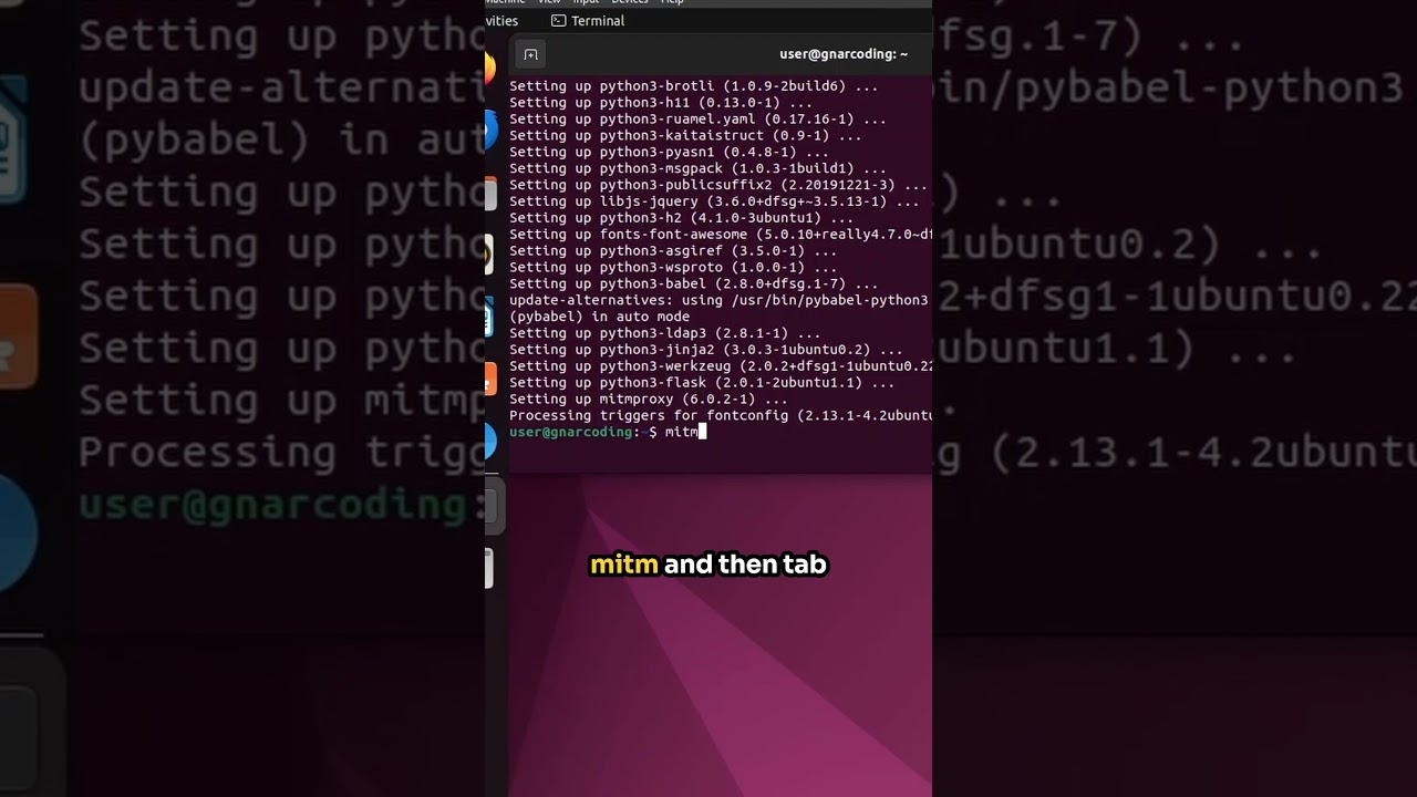 Setup a Proxy on Linux EASY