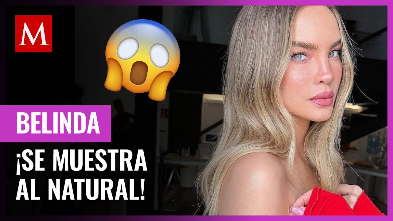 Belinda impacta con fotos sin maquillaje y radical cambio de look