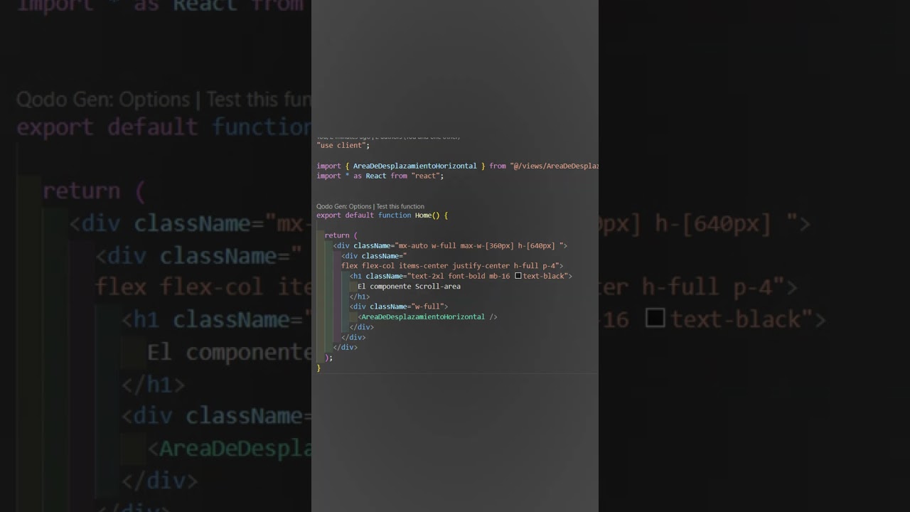 Componente Scroll-area con shadcn ui en Next.js