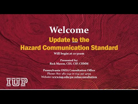 Hazard Communication Standard Update