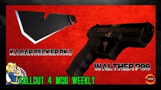 Fallout 4 MOD Walther P99 - Ka Bar Becker BK-3 at Fallout 4 Nexus ...