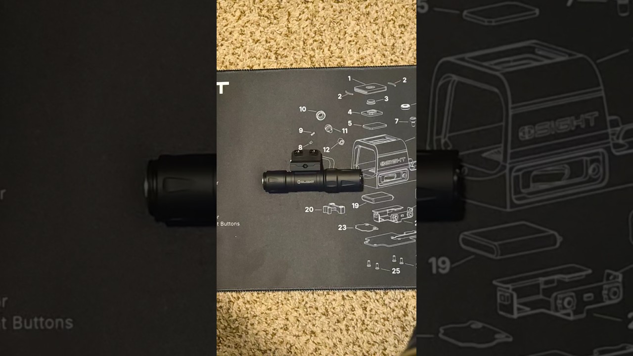 Olight Odin S Strobe Mode #edc #flashlight