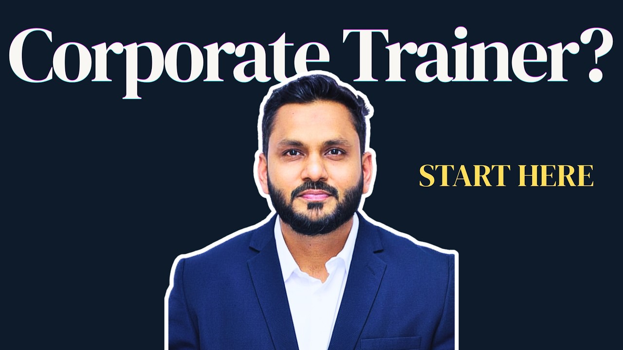 “Corporate Trainer Career Guide 2026 | How to Start with No Experience”