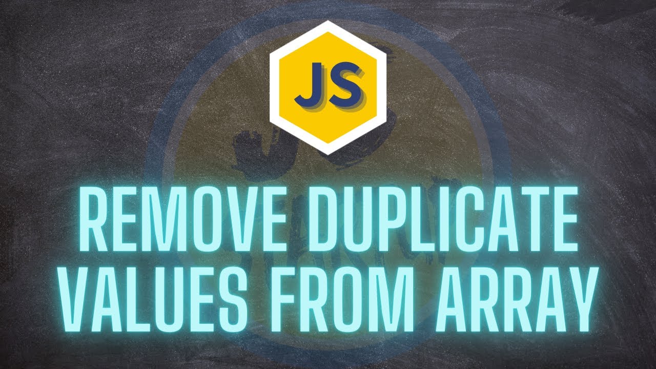 Javascript Coding Interview Question #2 - Remove duplicate values from an array