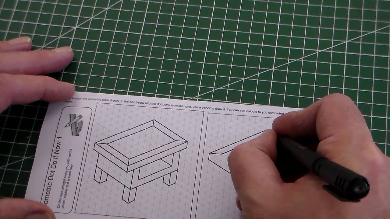 isometric Do it now task small table