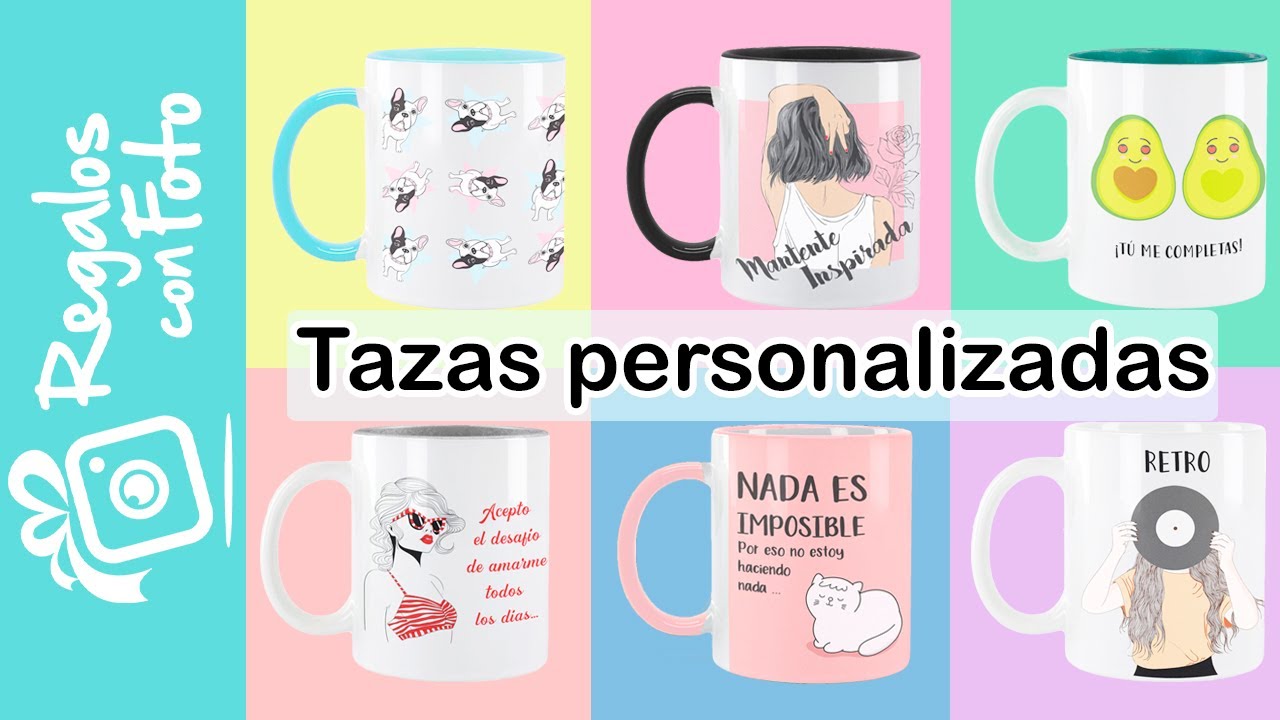 Tazas Personalizadas con Fotos, Diseños o Frases Originales
