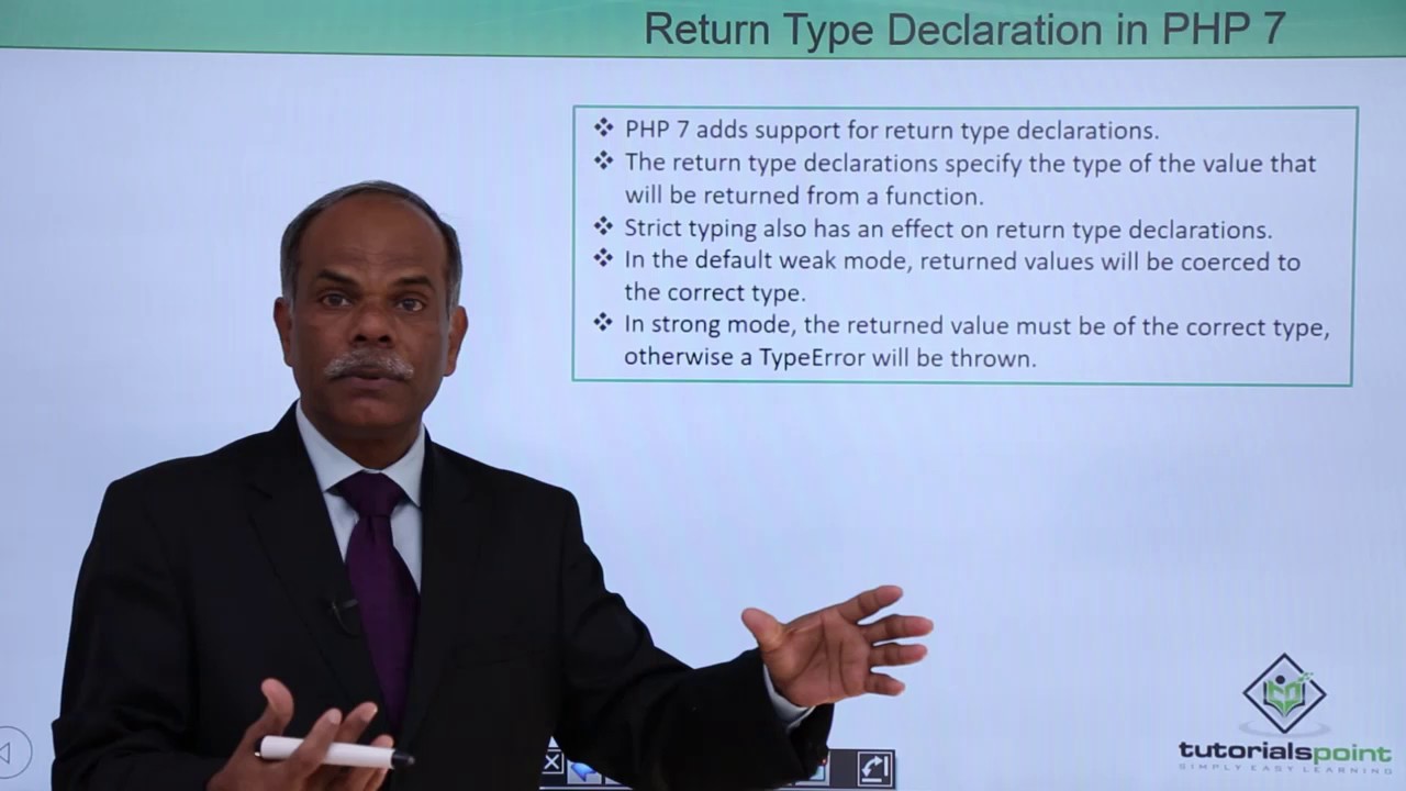 PHP 7 - Scalar Type Declarations