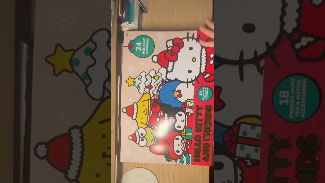 Hello Kitty advent calendar day 15! #hellokitty #adventcalendar #unboxing #sanrio