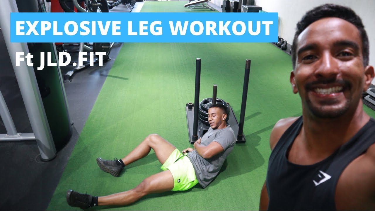 EXPLOSIVE LEG WORKOUT | ft JDL.FIT