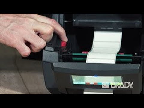 BradyPrinter i5100 | How to Load Labels