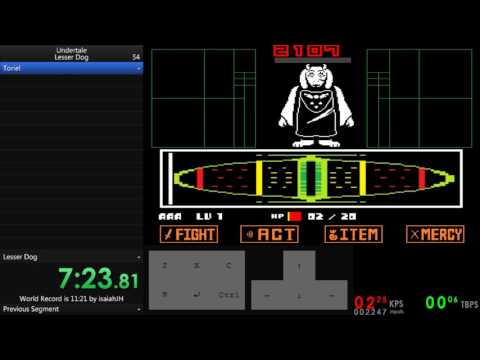 Steam Community :: Video :: Undertale | Lesser Dog speedrun (14:24.02) (PB)