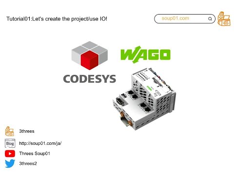 Codesys.Tutorial01:Let's create the project/use IO!